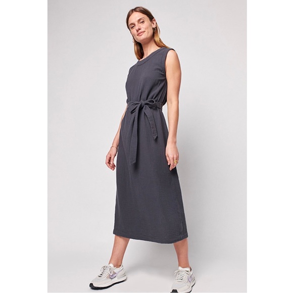 Faherty | Dresses | Nwt Faherty Dream Cotton Costa Midi Dress Washed ...